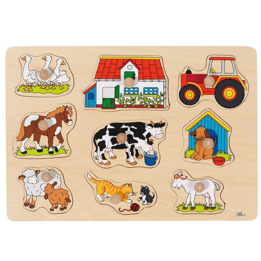 Puzzle à encastrement - la ferme