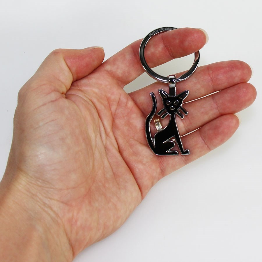 Porte clés métal Chat Porte clés métal Chat