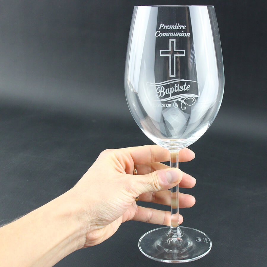 Verre de communion personnalisé